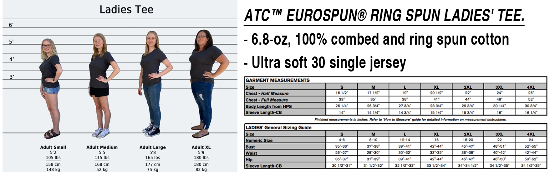 Garment Sizing | Schooltee